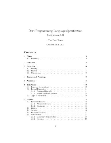 خرید و دانلود نسخه کامل کتاب Dart Programming Language Specification | الی فایل | مرجع خرید و ...